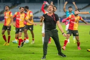 Cleiton Double the difference as Red and Gold Brigade clinch first ever win against Hyderabad ...